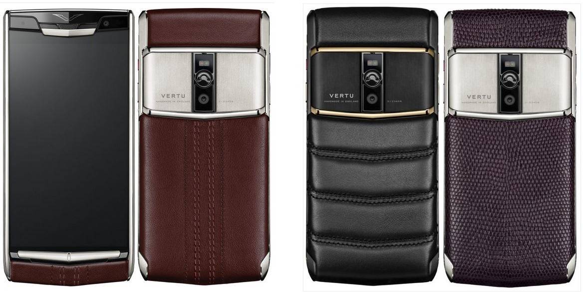 Vertu Signature Touch is a luxury smartphone, priced from $9890