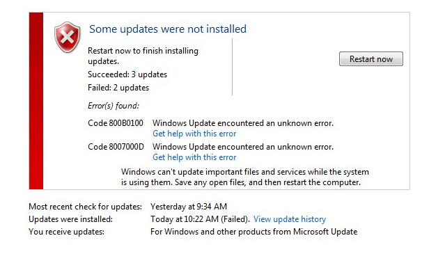 What is Windows Error 800b0100 and how to fix it