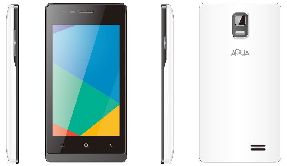 Aqua 3G 512 launched with 4-inch display and Android OS at Rs. 2,699