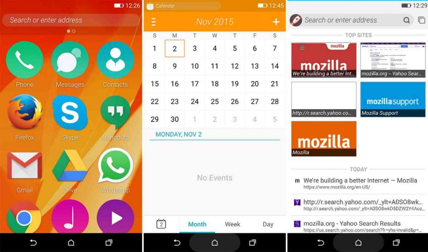 Try the new Firefox OS 2.5 on your Android device with an App