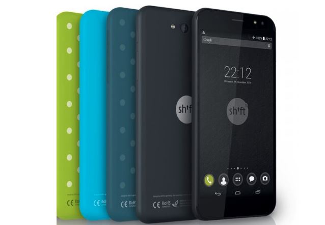 Shift5+ modular smartphone which can run Windows 10 or Android annunced