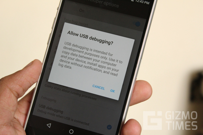 How to turn on Developer Options & USB Debugging in InFocus M812
