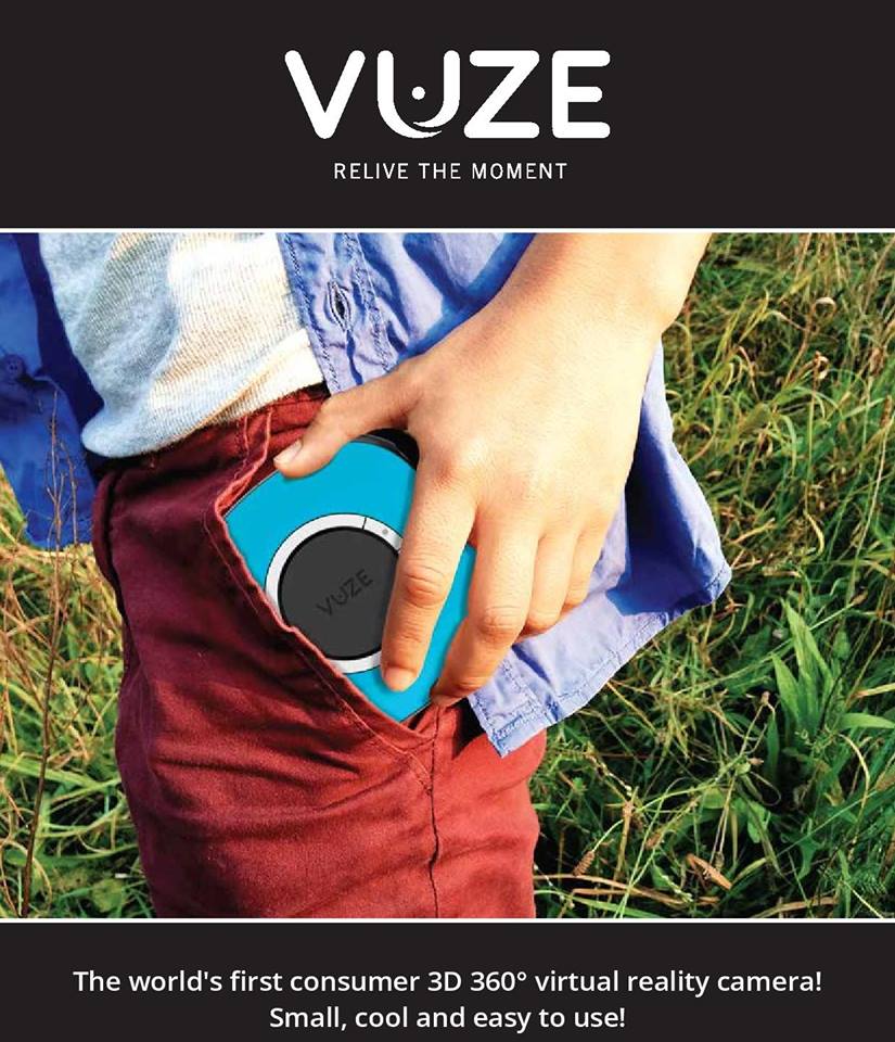 Vuze 360 3D VR camera - Gizmo Times