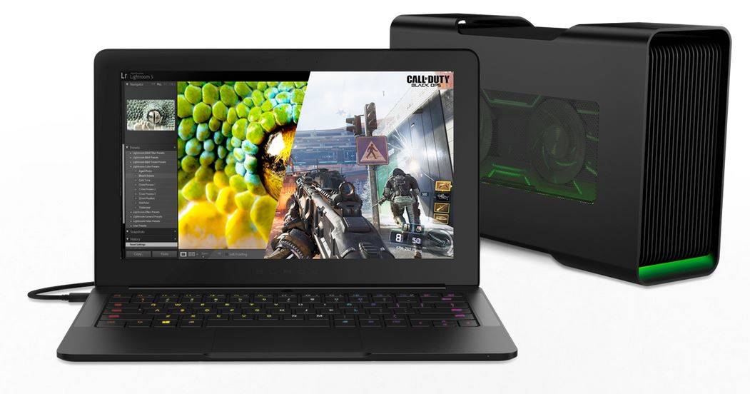 Razer Blade Stealth and Razer Core announced at CES 2016