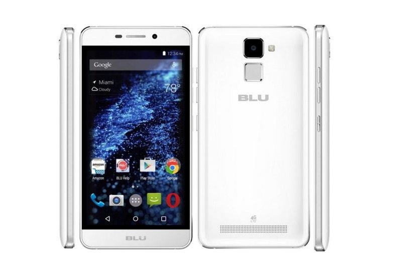 BLU Life Mark with 5-inch HD display, Fingerprint sensor and 4G ...