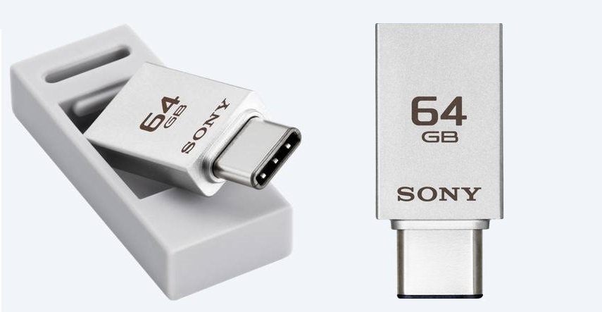 Sony unveils OTG drives with USB Type-C and Type-A connectors