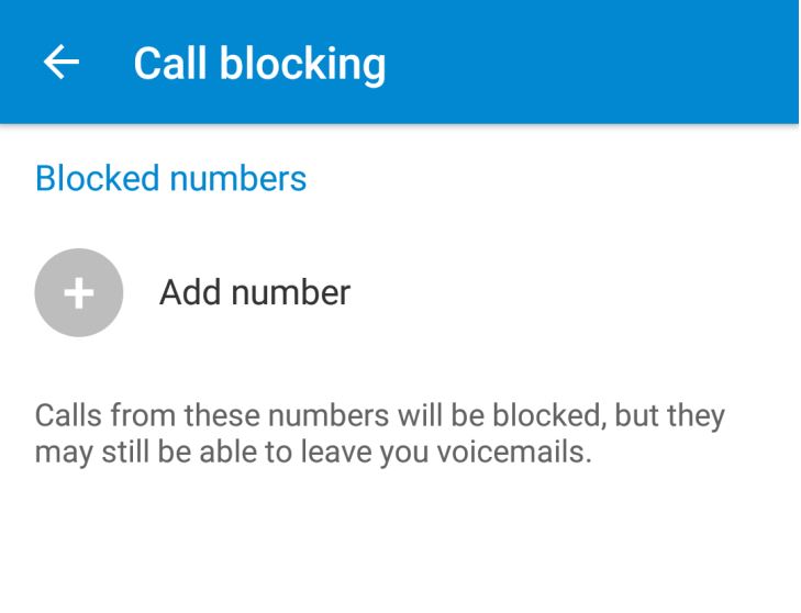Android N Feature Highlight How Call Number Blocking Works