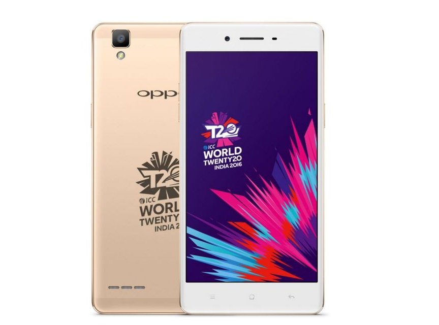 Oppo F1 ICC WT20 limited edition launched in India for Rs. 17,990