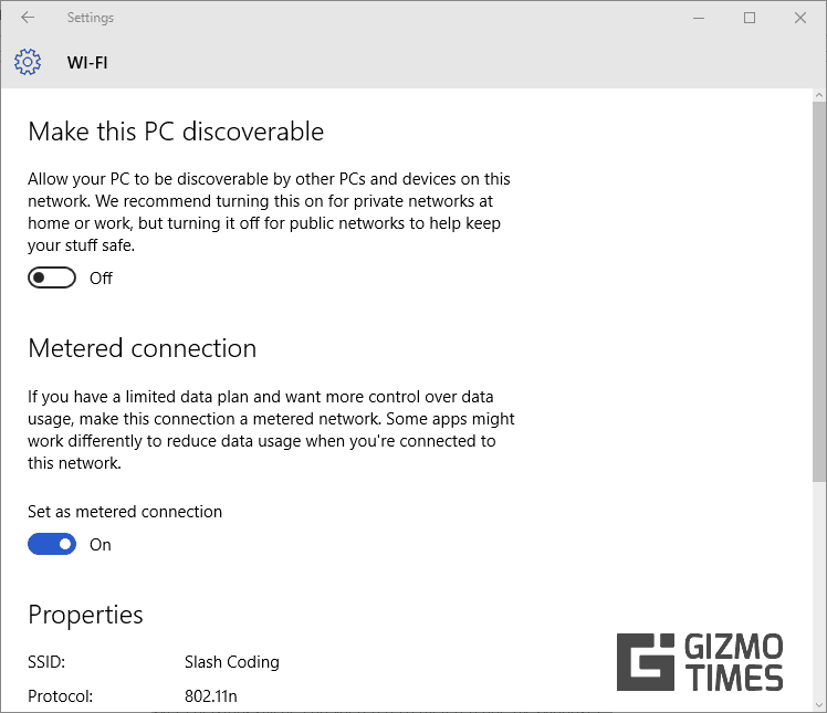 What is a Metered Wi-Fi connection and How to Set it in Windows 10
