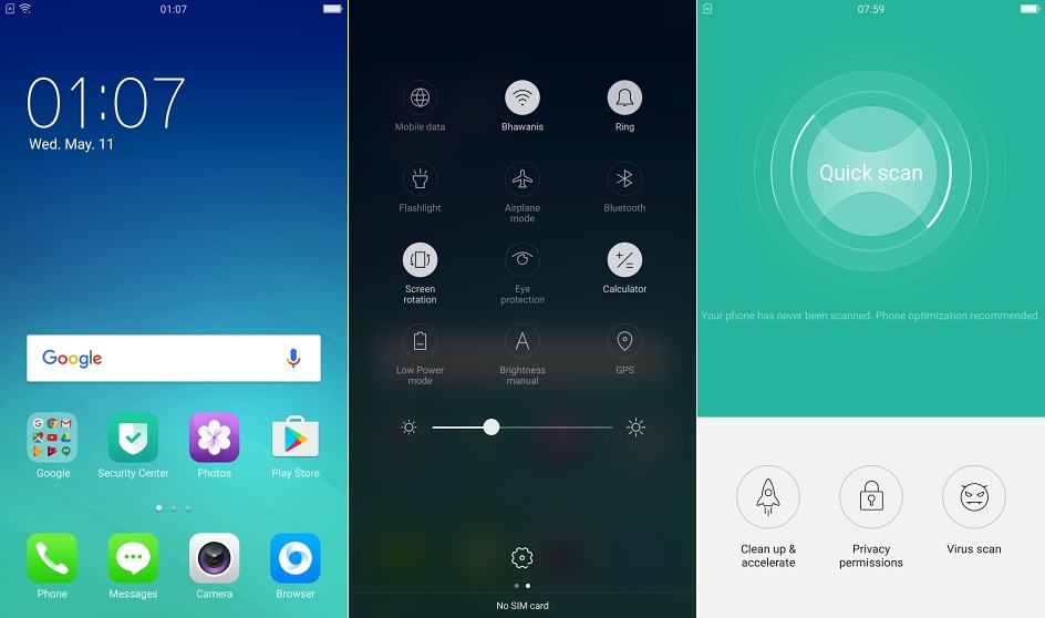 OPPO F1 Plus interface 1 - Gizmo Times