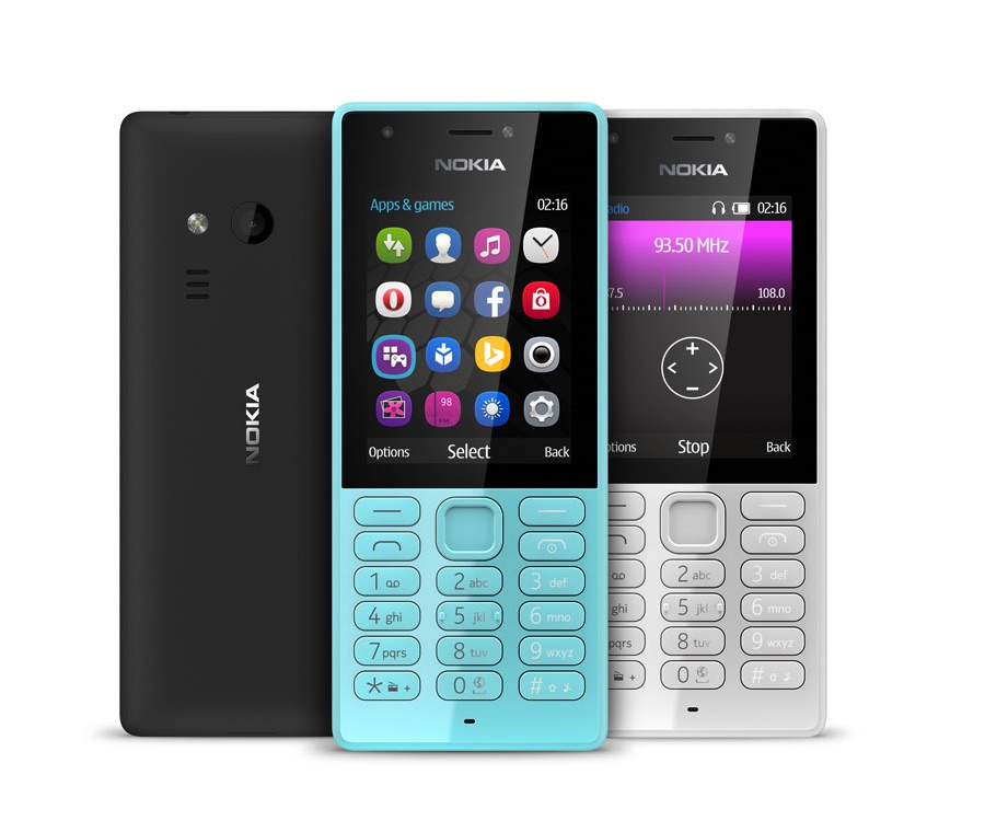 Nokia 216 launched by Microsoft with rear and front VGA cameras, flash ...