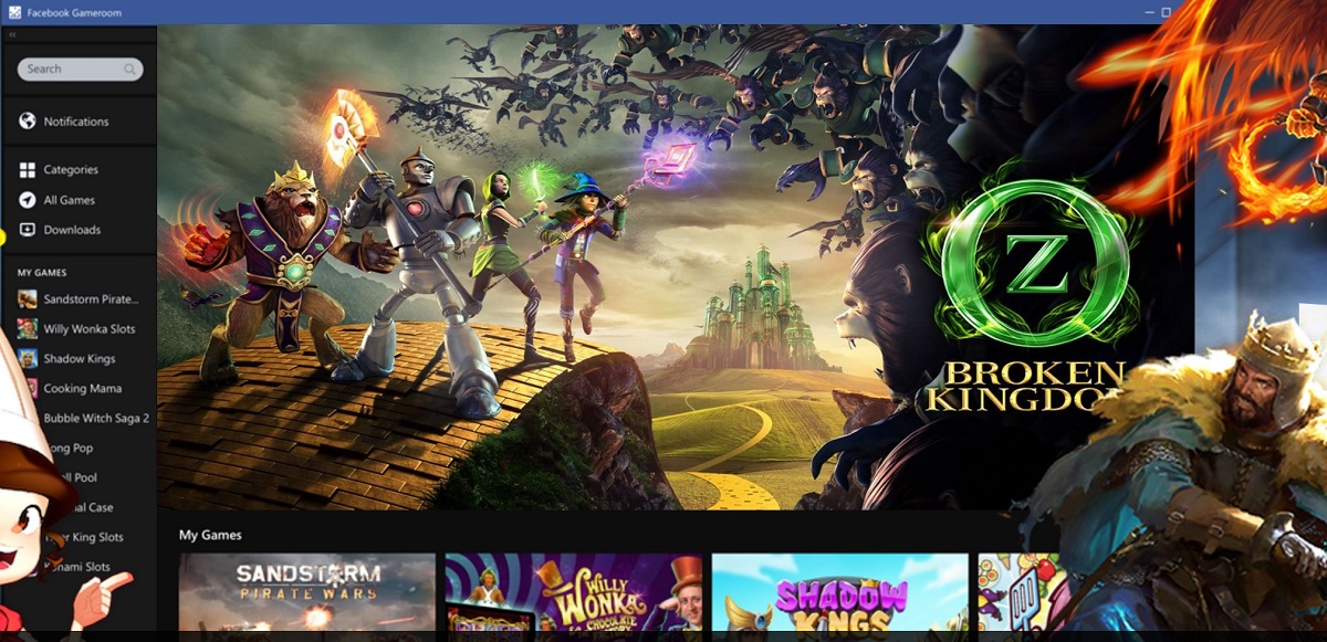 Facebook Gameroom announced as the Windows Desktop Gaming Platform