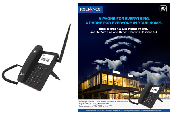 Reliance 4G VoLTE enabled landline phone with Android 5.1 launched