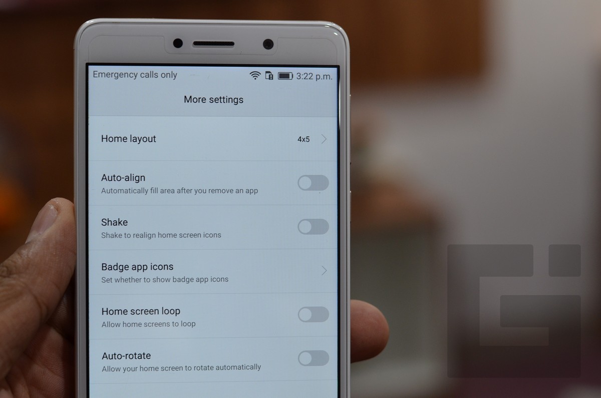 Honor 6X Tip Home Settings - Gizmo Times