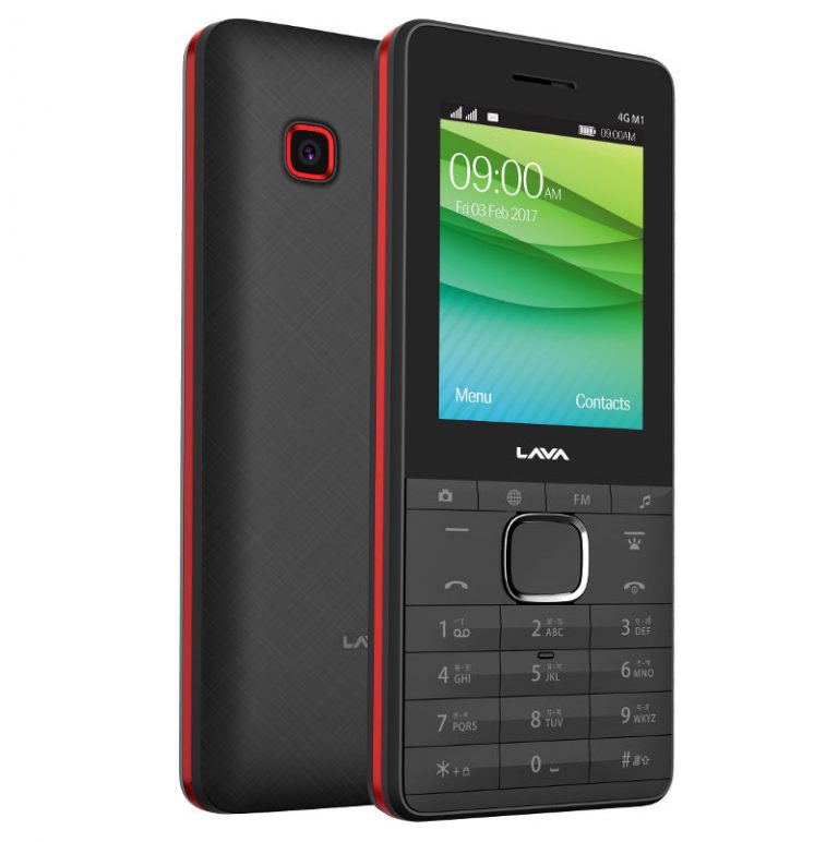 Lava 4G Connect M1 Feature Phone with 4G VoLTE launched
