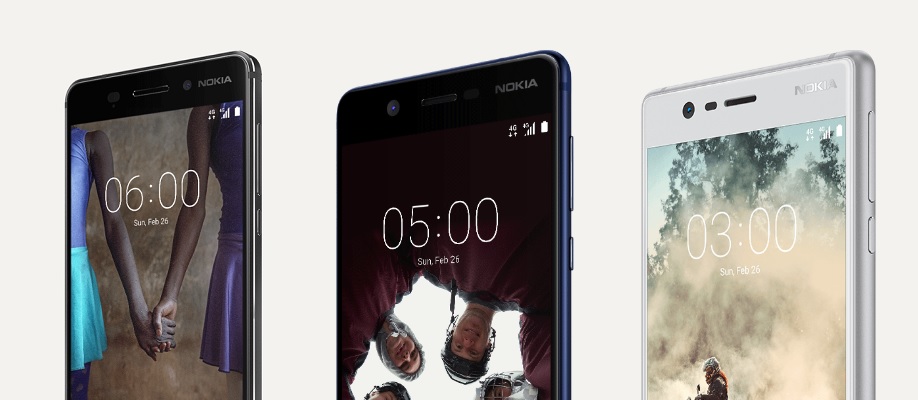 Nokia 6, Nokia 5, and Nokia 3 Android phones launched in India