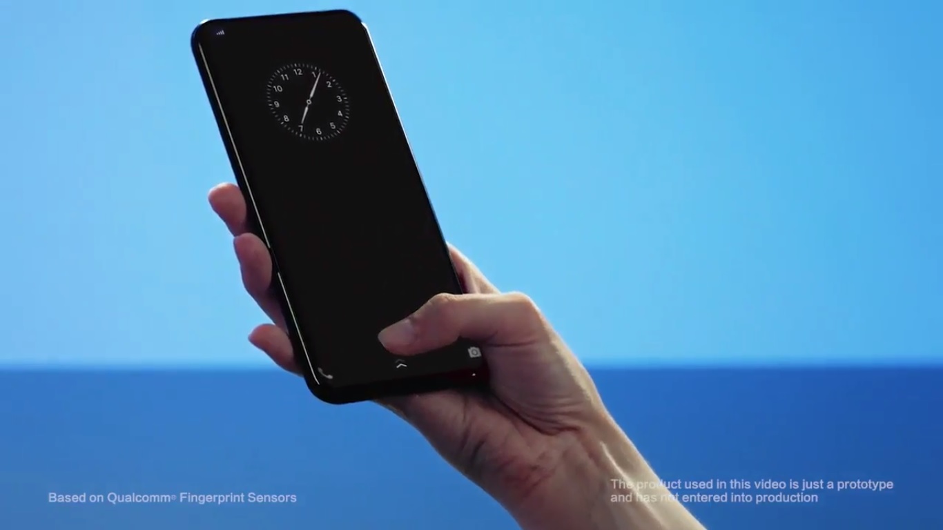 Vivo introduces "Under Display Fingerprint Scanning" Solution