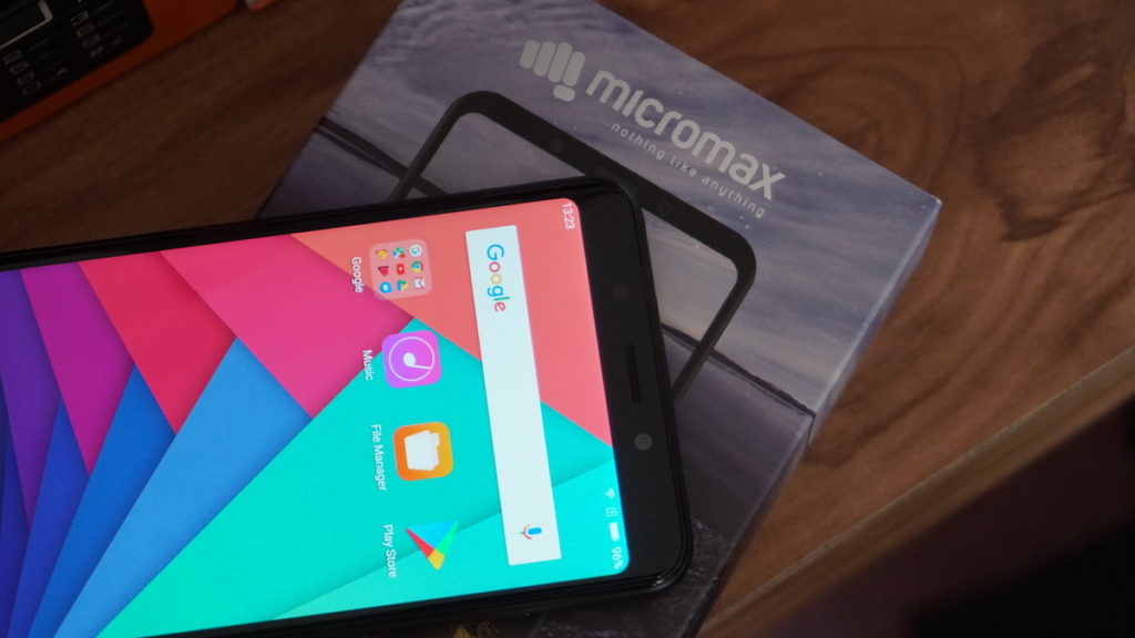 Micromax Canvas Infinity with 5.7-inch 18:9 display launched in India