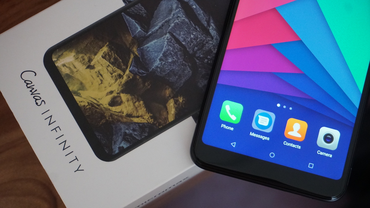 Micromax Canvas Infinity with 5.7-inch 18:9 display launched in India