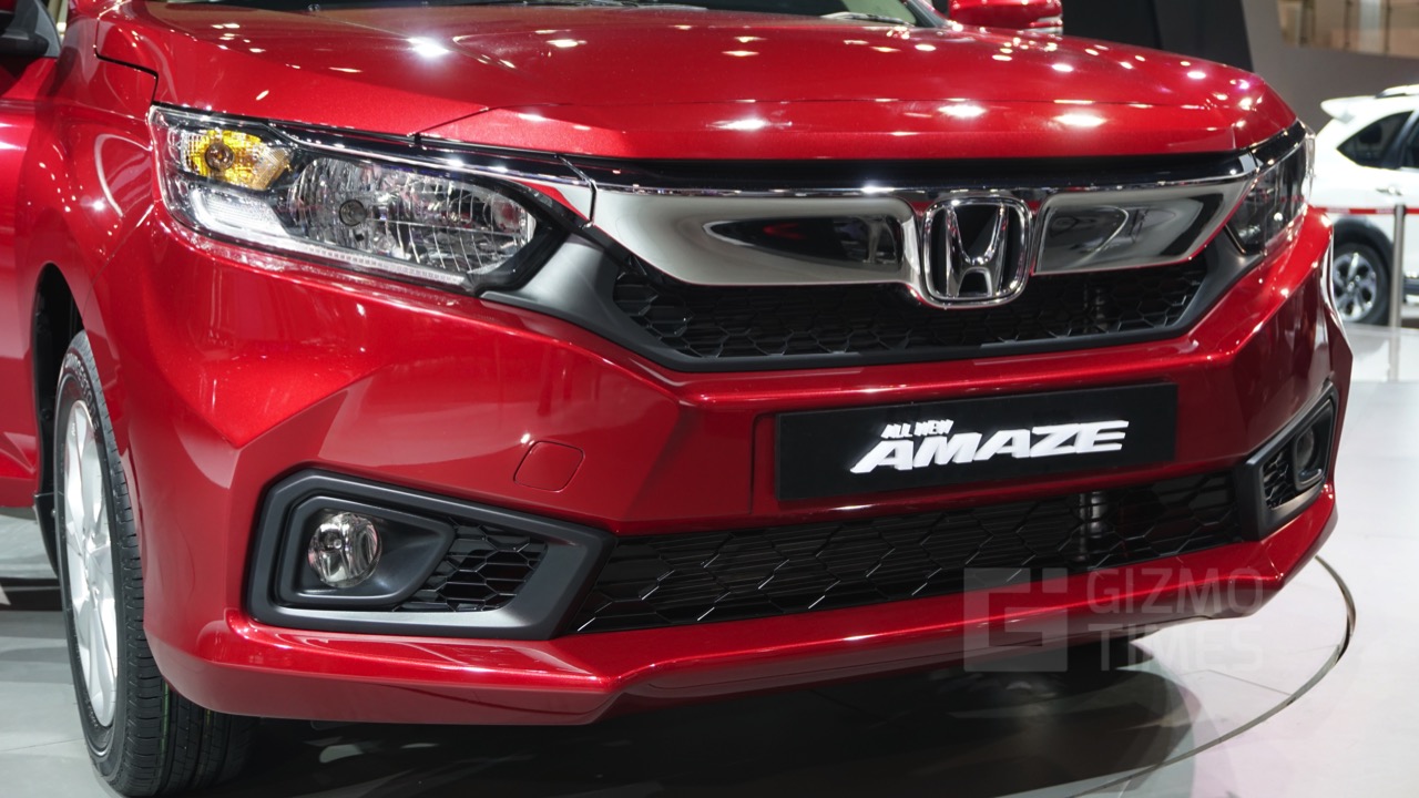New Honda Amaze Front - Gizmo Times