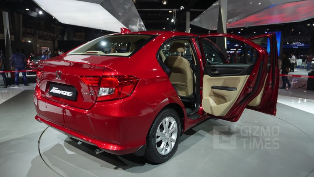 New Honda Amaze steals the show at Auto Expo 2018 - All you wanted to know