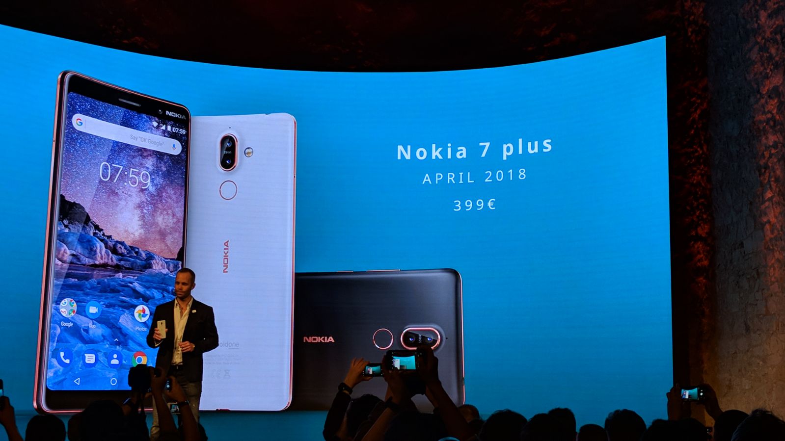 Nokia 7+ officially launched at MWC 2018