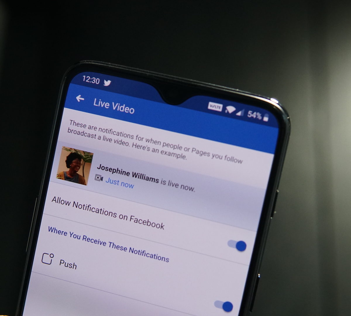 How to turn off Notifications for Facebook Live Videos