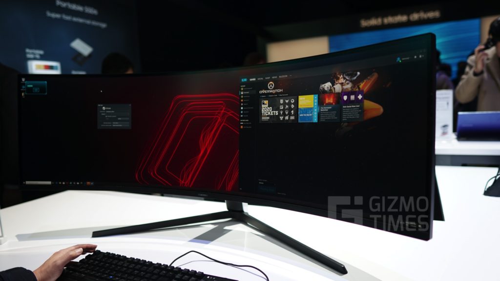 Samsung Odyssey G9 Hands-on at CES 2020 - Changes the way you game!