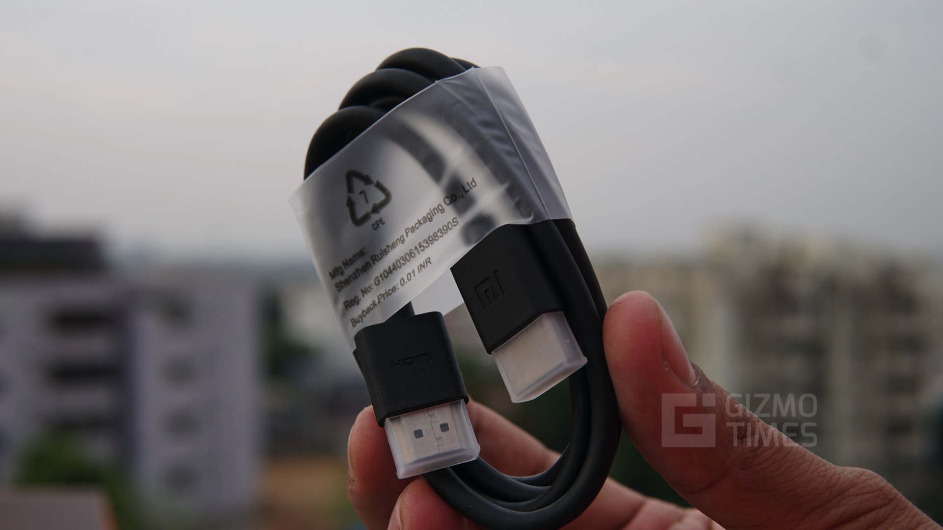 Xiaomi Mi Box 4K HDMI Cable - Gizmo Times