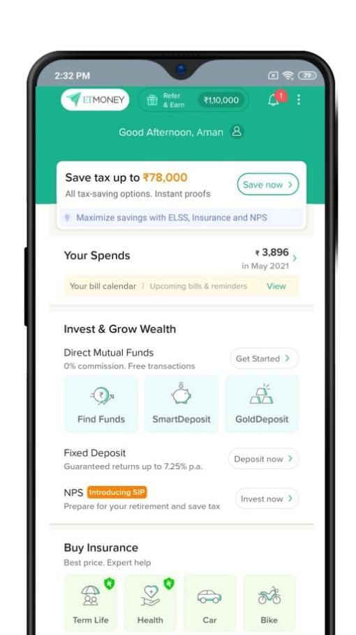 ETMoney App: The best app for saving, managing, and growing your money